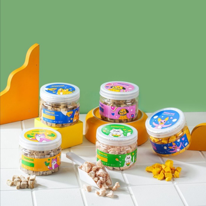 Jual Freeze dried treat (chicken / duck / beef liver / egg yolk ...