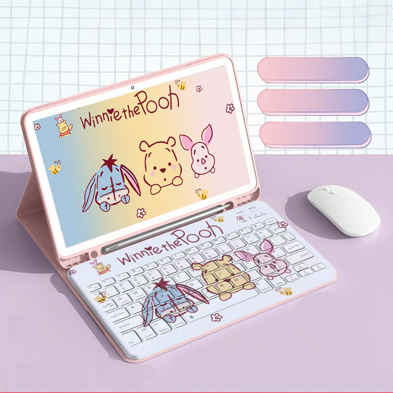 Jual Cute Cartoon Wireless Bluetooth Keyboard Lightweight and ...