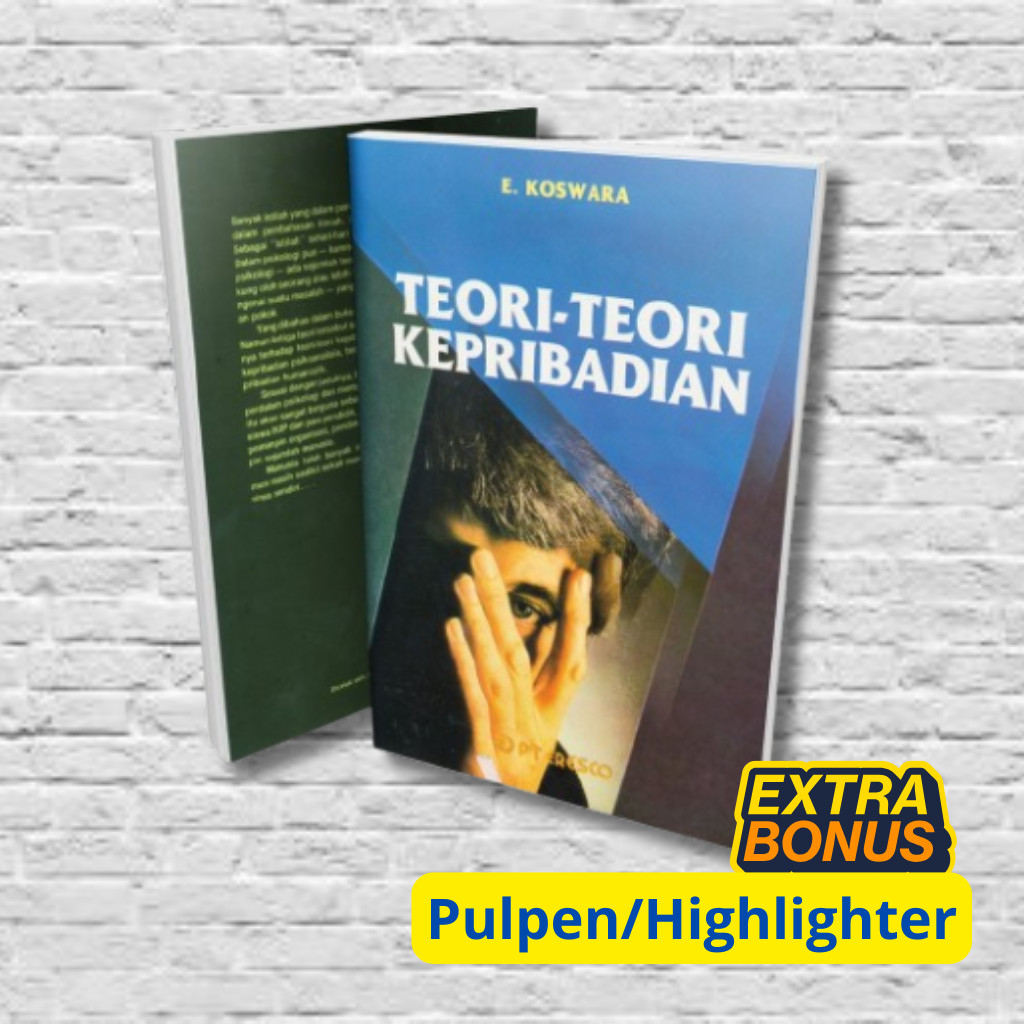 Jual Buku Teori-Teori Kepribadian - E. Koswara | Psikologi Kepribadian ...