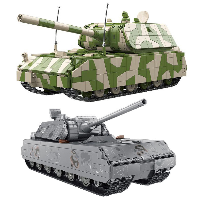 Jual Military Mouse Heavy Panzer VIII Maus T28 Tiger Panther Tanks ...