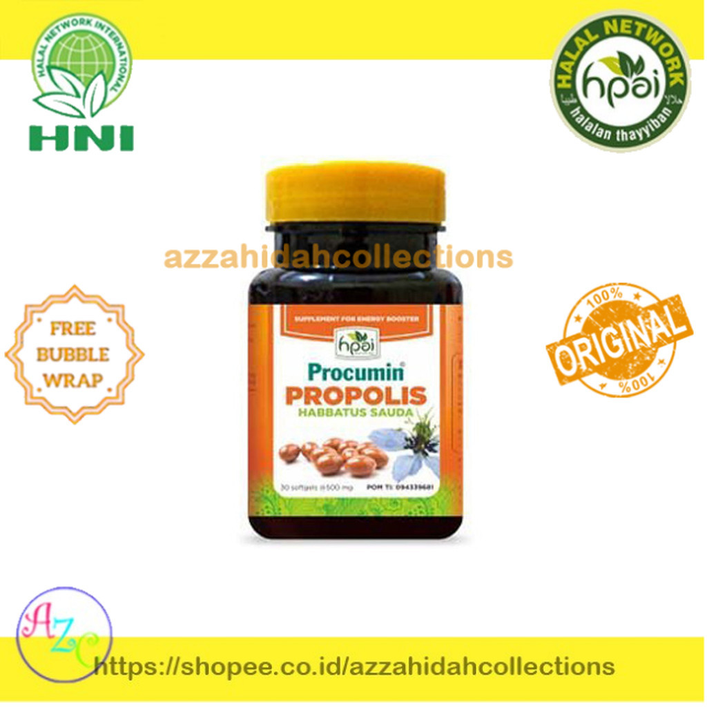 Jual Procumin Propolis - Procumin Habbatus Sauda Rich Vitamin E - HNI ...