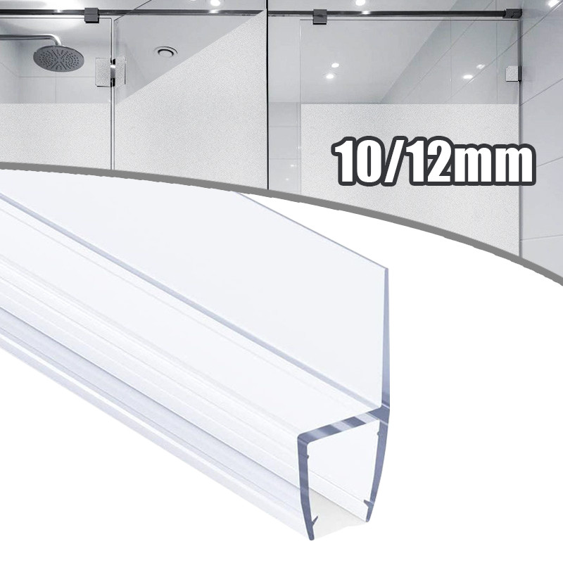Jual Water Seal Shower Glass Door Strip Seal Pintu Sliding Karet Kaca ...