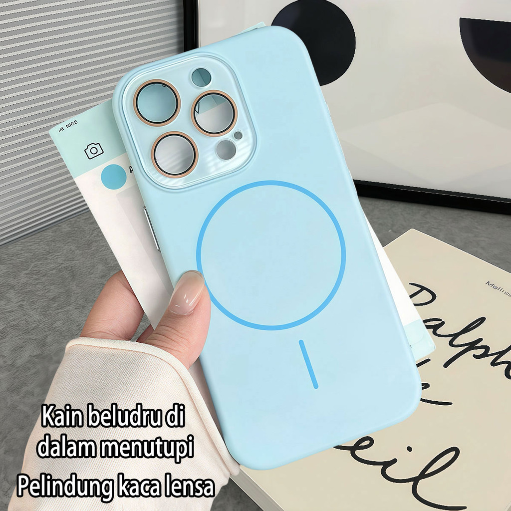 Jual Premium Lens Protection Soft Casing Magnetic Silicone Case with ...