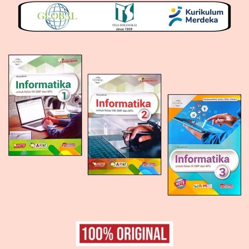 Jual GLOBAL : Informatika ( Edisi Revisi & Edisi Lama )untuk SMP / MTS ...