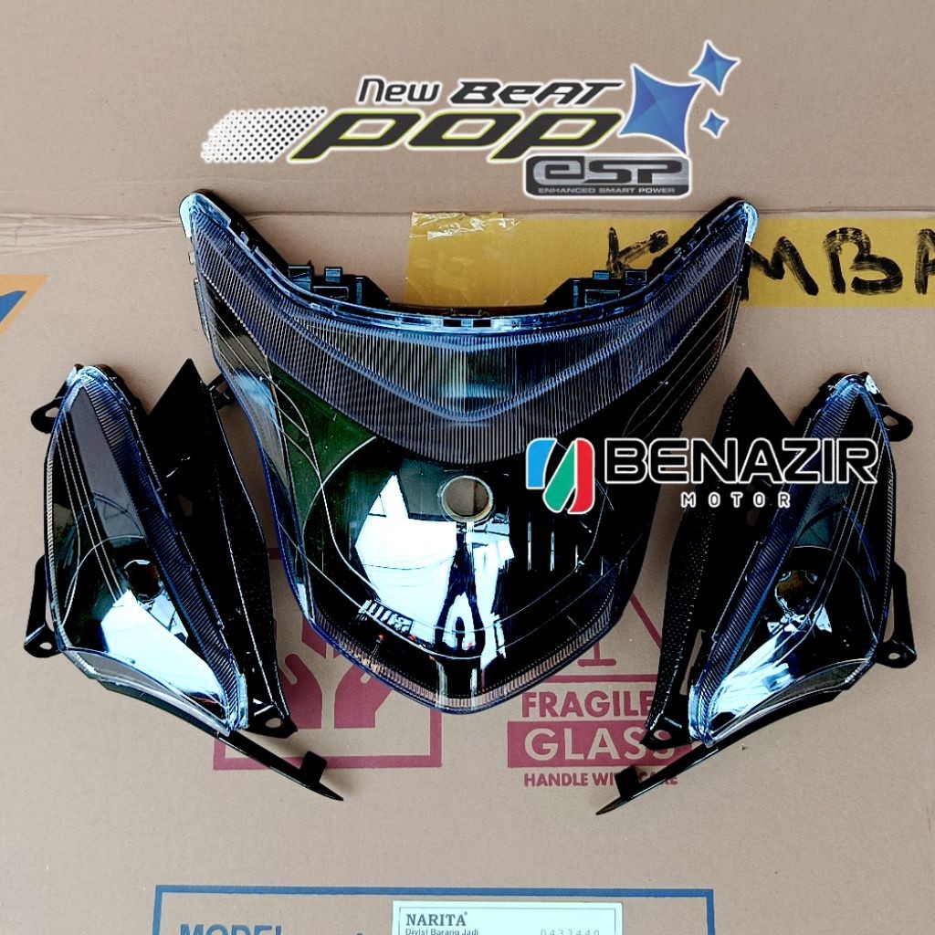 Jual Lampu Depan Honda Beat Pop Esp Hitam Custom Lampu Biled | Shopee ...