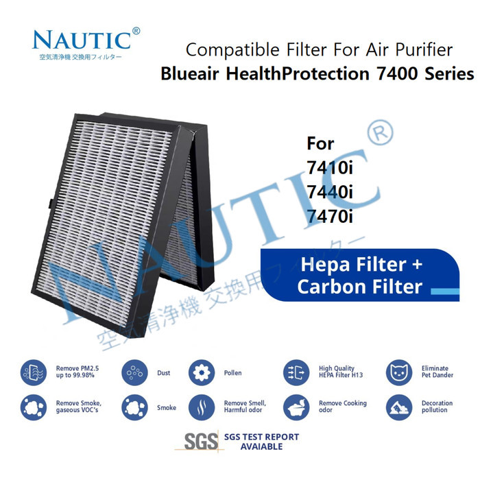 Jual HEPA Filter untuk Air Purifier HealthProtect 7410i 7470i 7440i ...