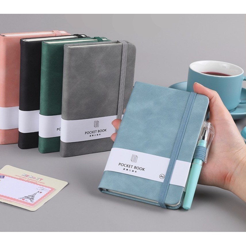 Jual Aimilo Notebook A6 Pocket Buku Diary Kecil Scrapbook Mini | Shopee ...