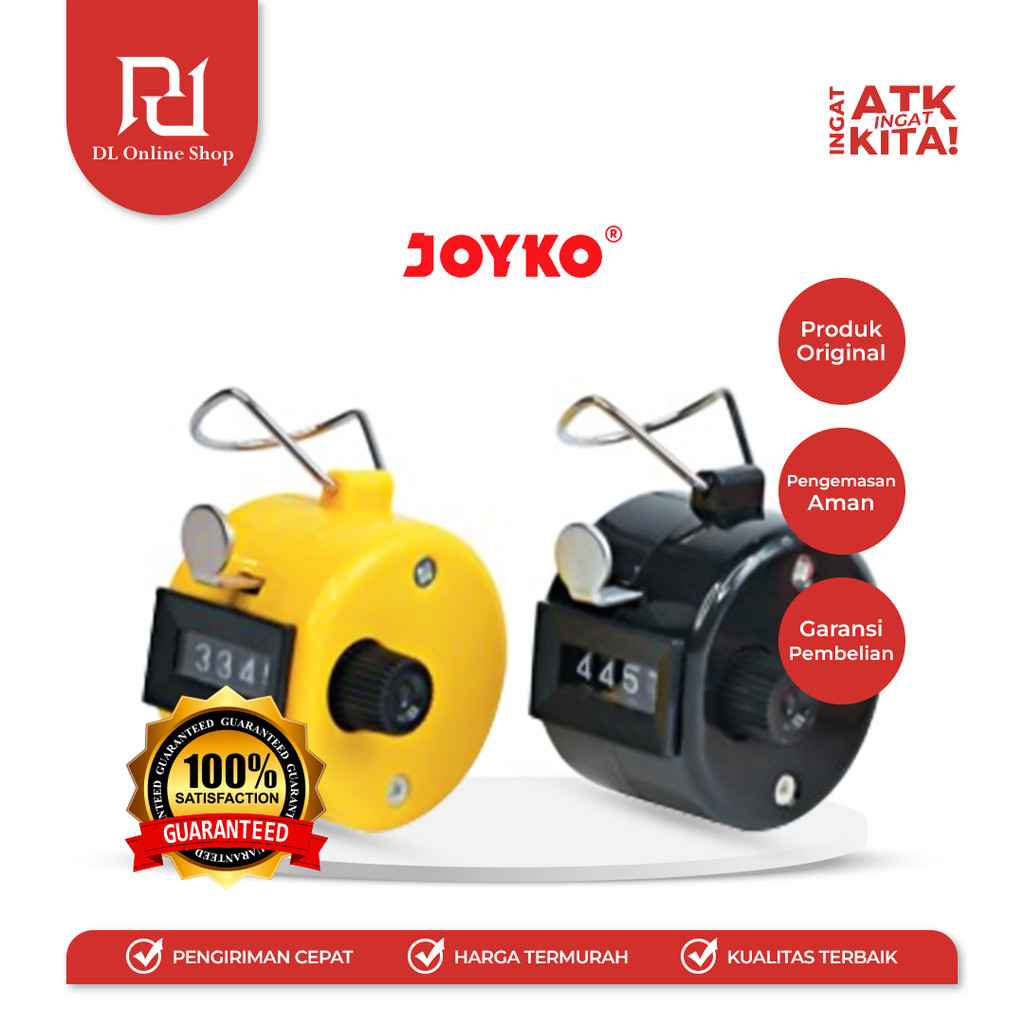 Jual JOYKO ALAT HITUNG/ HAND COUNTER HC-5 (1PC) | Shopee Indonesia