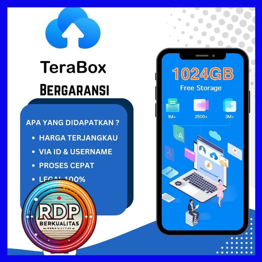 Jual Akun Terabox Premium 1 Tahun Garansi Full | Shopee Indonesia