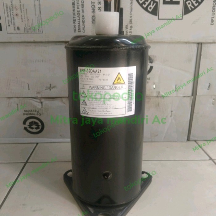 Jual KOMPRESOR AC PANASONIC 1.5 PK 9PS132DAA21 ORI COMPRESOR / PEMAMPAT ...