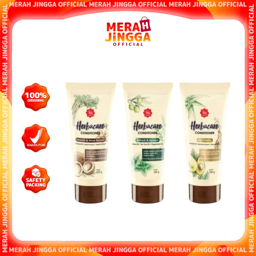Jual Viva Herbacare Conditioner 180 gr - Treatment Rambut | Merah ...