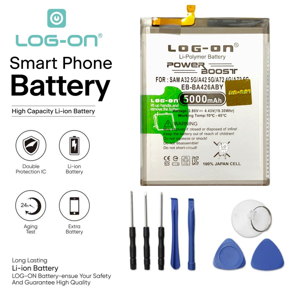 Jual Log On - EB-BA426ABY Samsung A32 5G / A42 5G / A72 / M22 Power ...