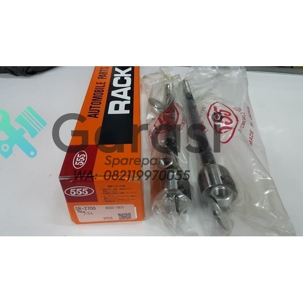Jual Rack End Starlet Kotak Ep70 Ep71 555 Japan Long Tie Rod Toyota Ori ...
