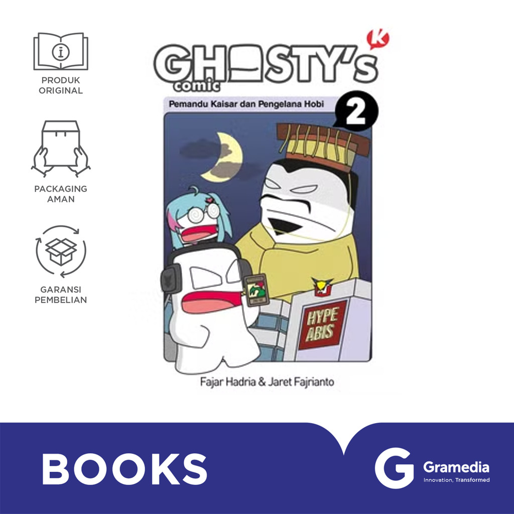 Jual Koloni Ghosty'S Comic 02 - Pemandu Kaisar Dan Pengelana Hobi | Shopee Indonesia