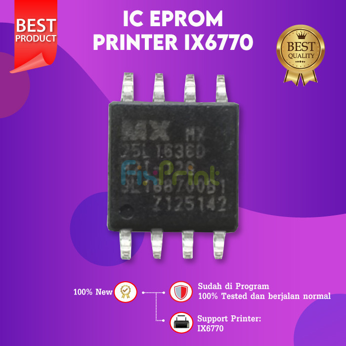 Jual FixPrint IC Resetter Printer Canon ix6770 ix 6770 IC Eprom Canon ...