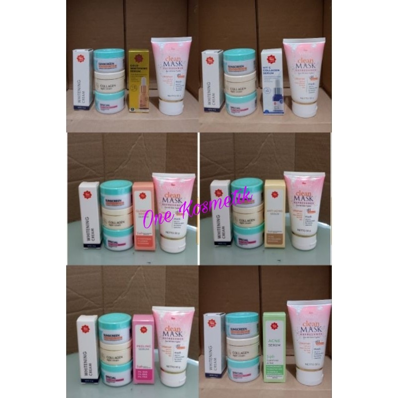 Jual Viva Paket Anti Flek Noda Hitam | Paket Flek Glowing Serum Viva ...