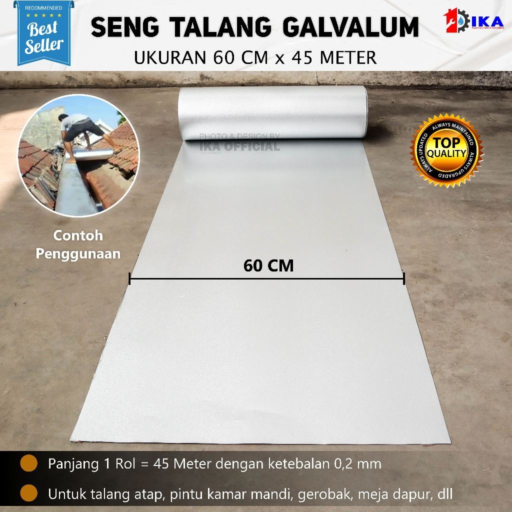 Jual SAB Seng Talang Galvalum / Seng Plat Galvalum Anti Karat / TALANG ...