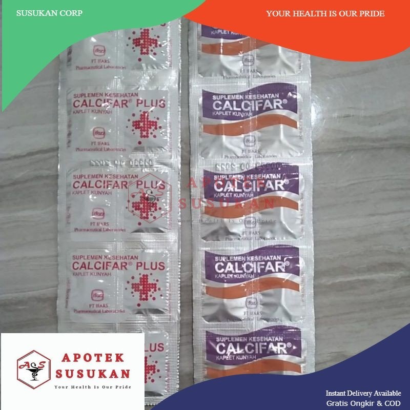 Jual Calcifar Plus 10 Kaplet Vitamin Tulang dan Gigi Ibu Hamil | Shopee ...