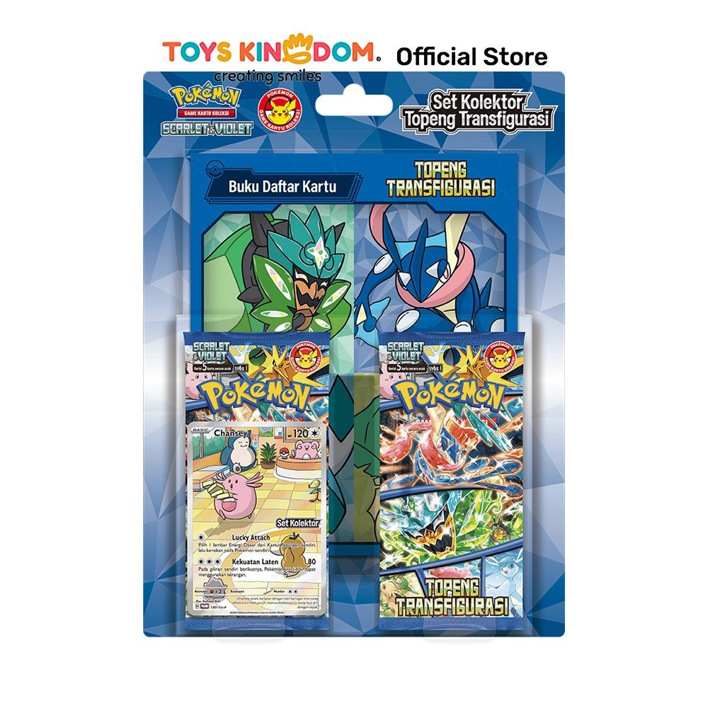 Jual Toys Kingdom Pokemon Set Kartu Kolektor Topeng Transfigurasi Booster Pack Sv6S Kids Toy ...