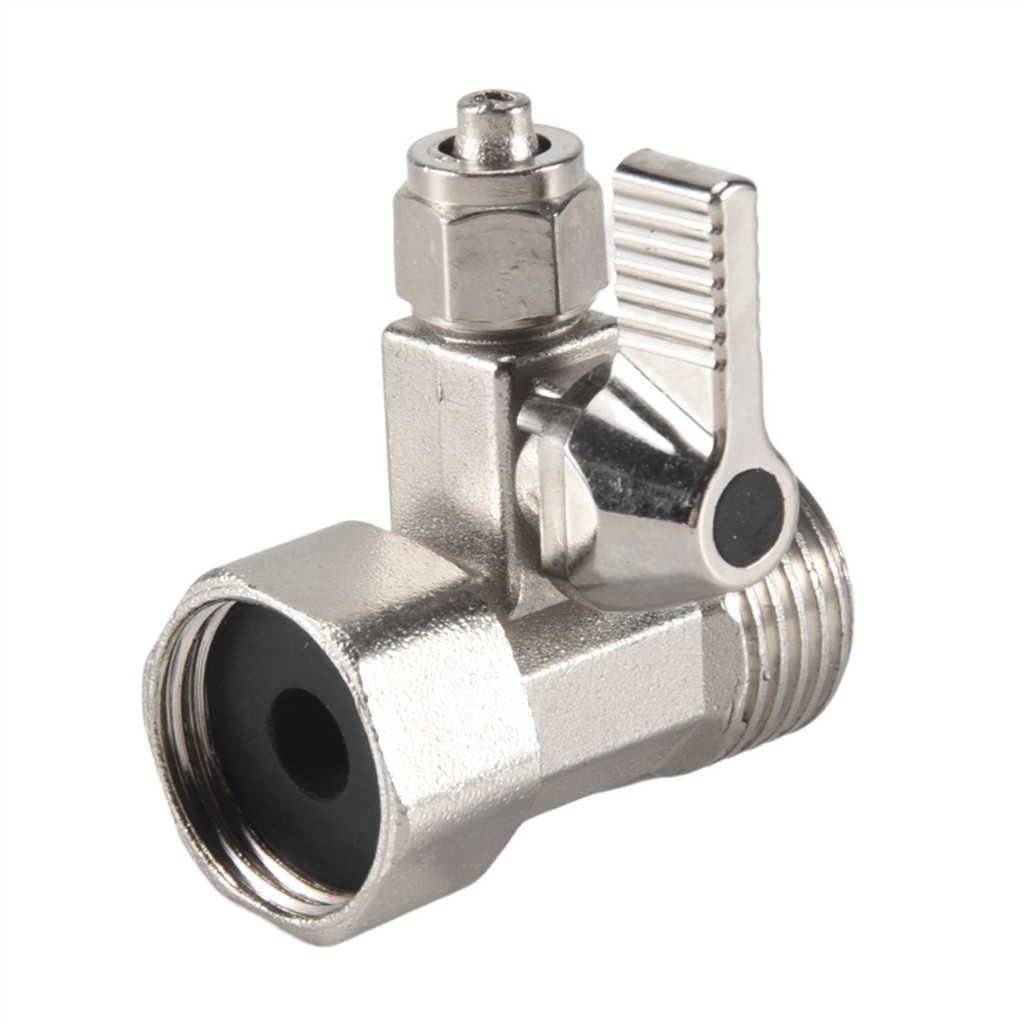 Jual RO Feed Water Adapter 1/2" to 1/4" Ball Valve Faucet Tap Feed ...