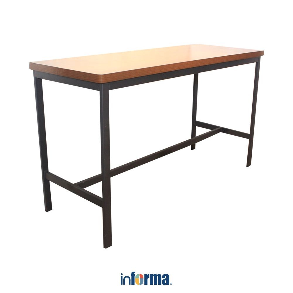 Jual Informa Neo Melville Meja Bar - Cokelat Bar Table Meja Makan Kafe ...