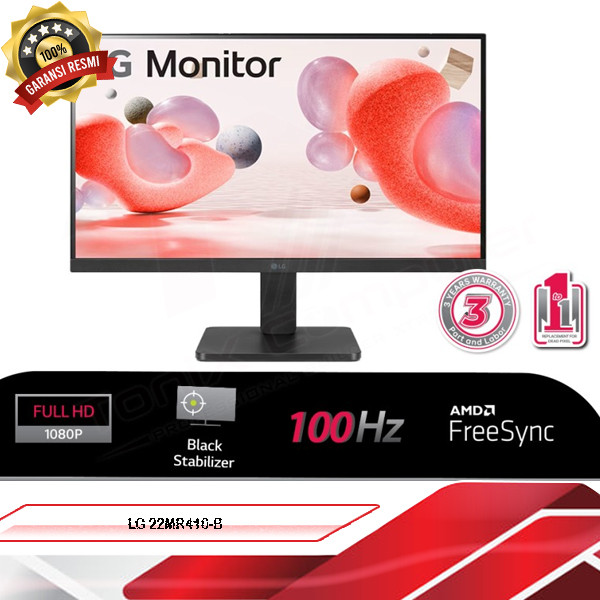 Jual LG 22MR410-B | 21.45" Full HD monitor with AMD FreeSync 100Hz 5ms | Shopee Indonesia