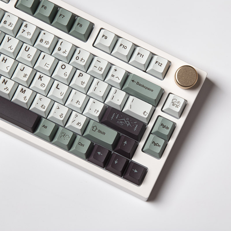 Jual 141 keys GMK Clone November Fog Keycaps PBT Cherry Profile Keycap ...
