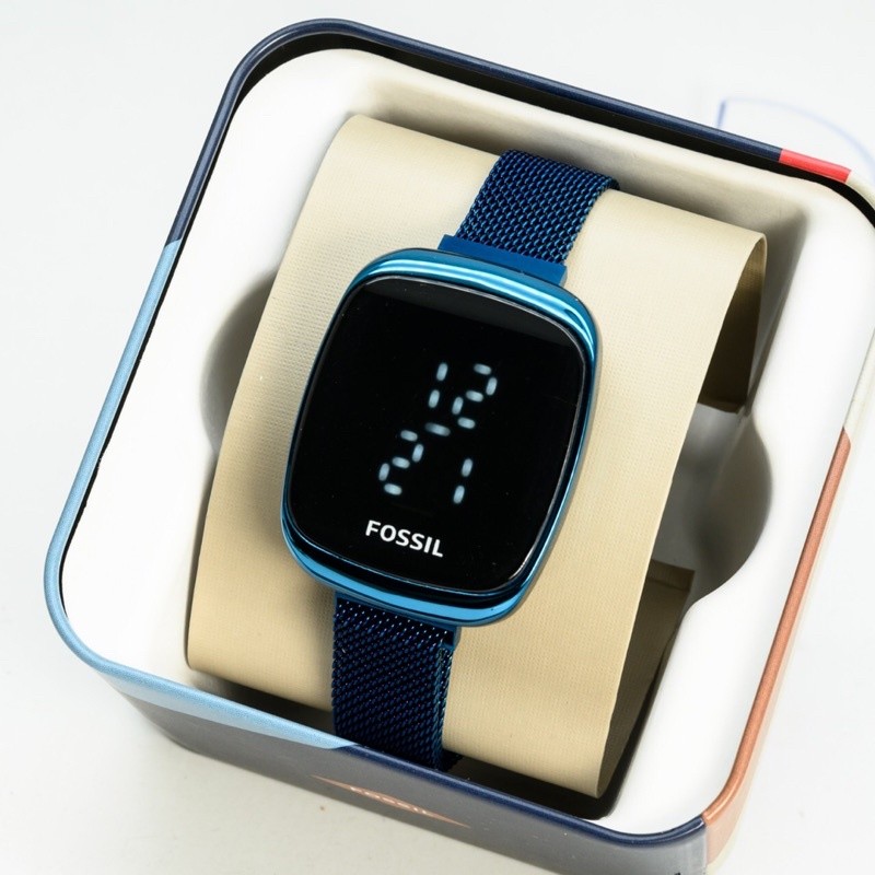 Jual Jam Tangan Wanita Magnet LED H311 Terbaru Free Box Kaleng ...