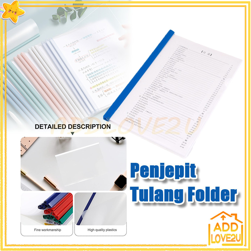 Jual A4 Sliding Report File Folder/Alat tulis kantor A4 kertas file ...