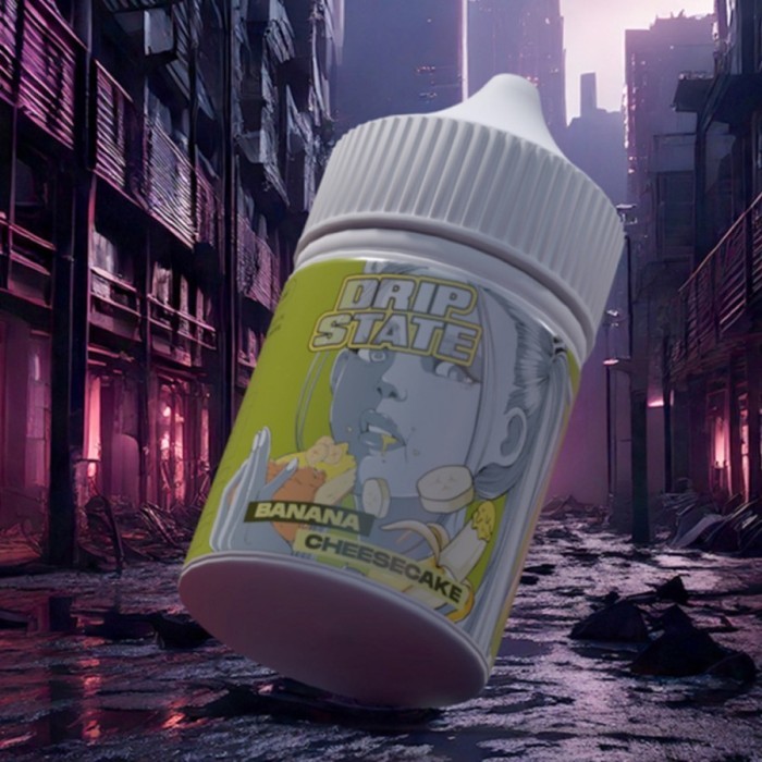 Jual Dripstate Banana Cheesecake 60mL by Dripstate.id - Liquid Drip ...