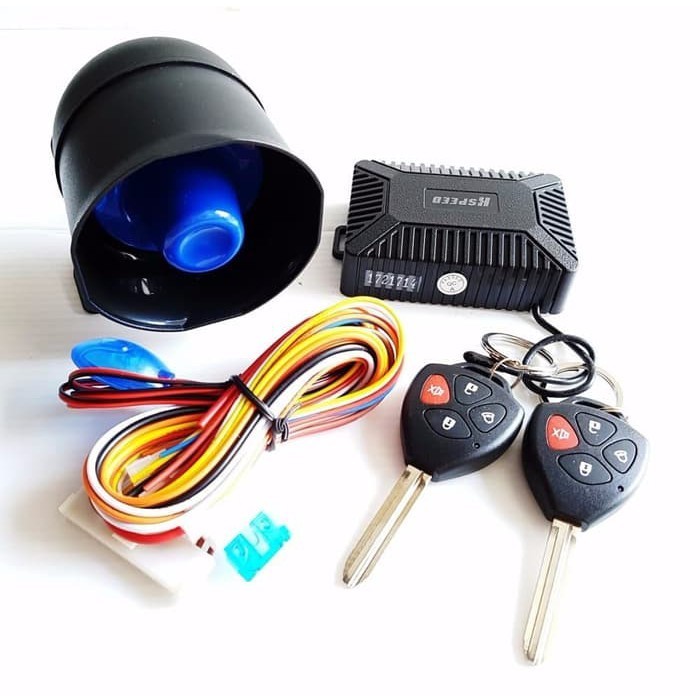 Jual Alarm mobil universal model innova/fortuner 3 tombol suara TUKTUK ...