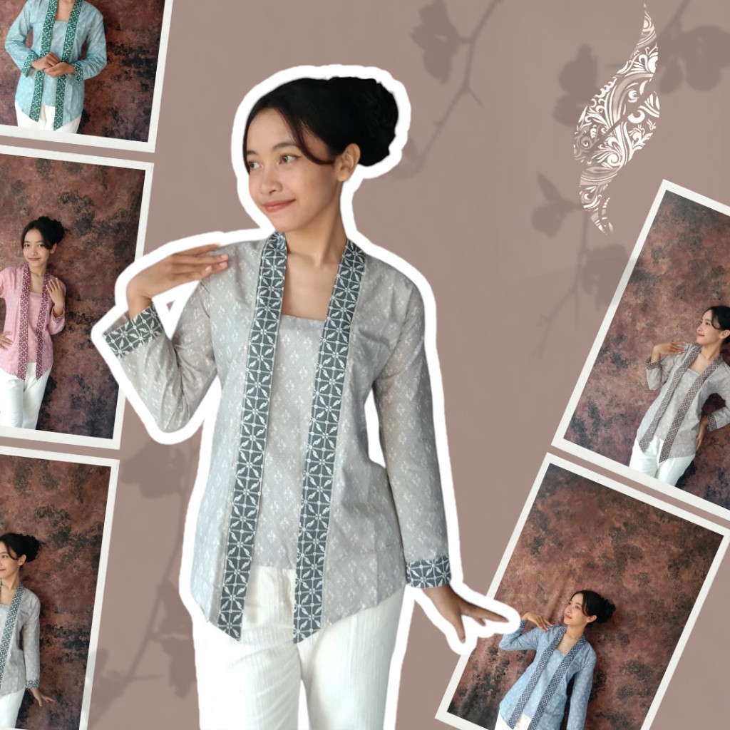Jual Kebaya Kondangan modern Xaviera Kebaya Baju Batik Wanita Jawa ...