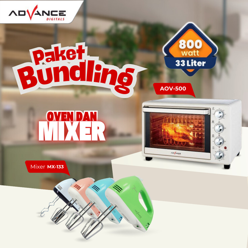 Jual 【Beli 1 Gratis 1】Oven+mixer Advance Oven Listrik Oven Kapasitas ...