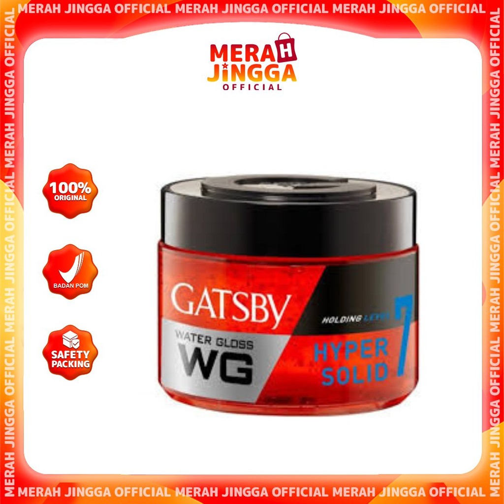 Jual Gatsby Water Gloss HYPER SOLID | Merah Jingga Official | Shopee ...
