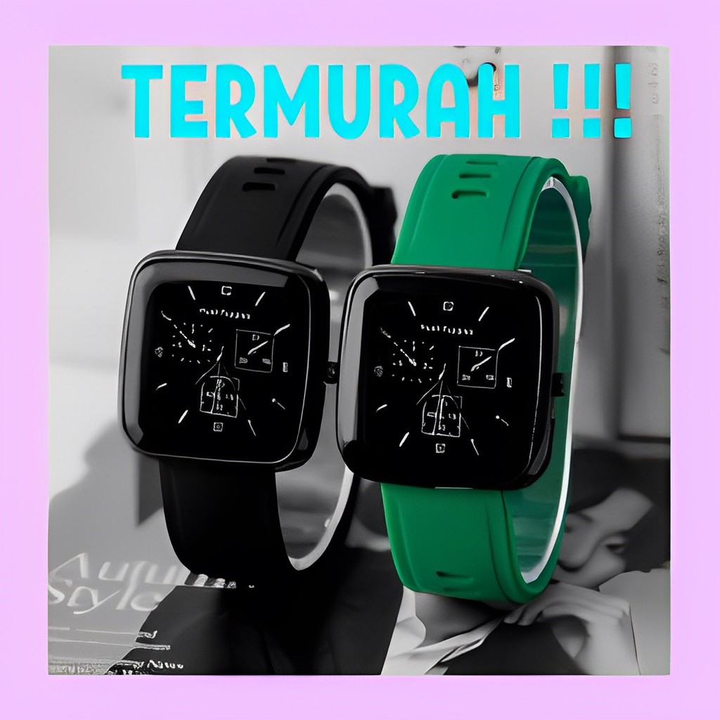 Jual (COD) Jam Tangan Pria dan Wanita Korea Fashion: Pilihan Terbaik ...
