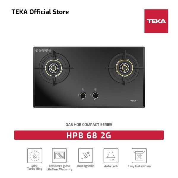 Jual KOMPOR TANAM TEKA LINEA HPB682G KOMPOR 2 TUNGKU GLASS HPB 68 2G ...