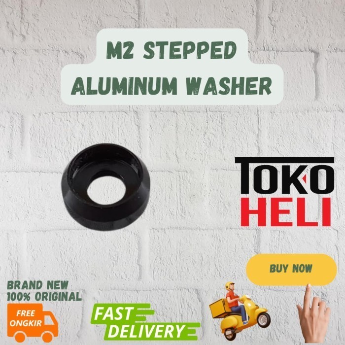 Jual M2 Stepped Aluminum Washer (1pc) - Black | Shopee Indonesia