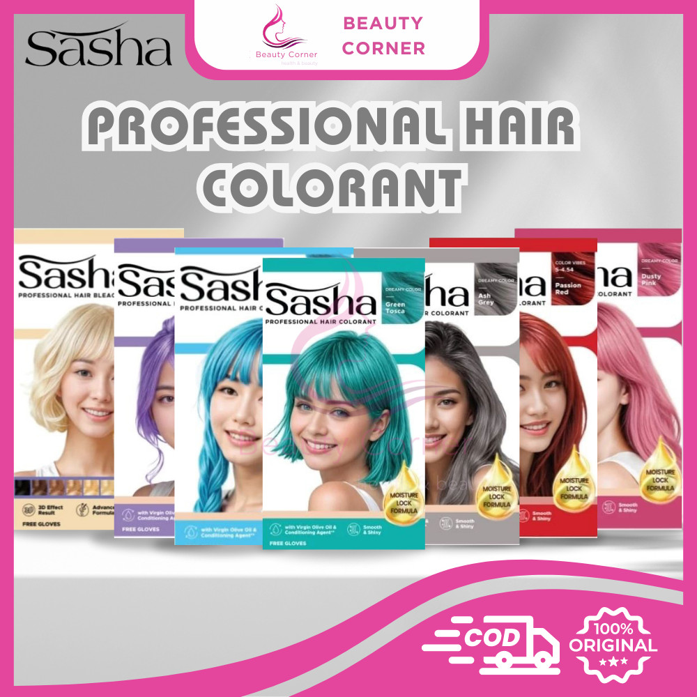 Jual Sasha Professional Hair Colorant - Pewarna Rambut | Shopee Indonesia