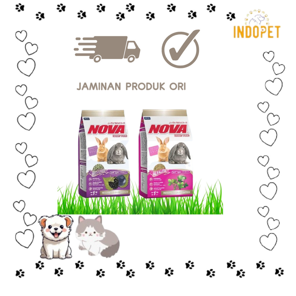Jual NOVA RABBIT FOOD 1 KG | Shopee Indonesia