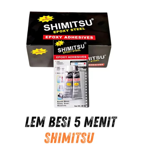Jual Lem Perekat Epoxy 5 Menit Lem Metal Besi Baja Tembaga Kayu Plastik ...