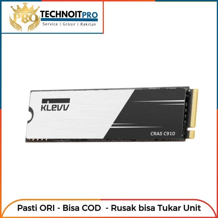 Jual KLEVV SSD CRAS C910 1TB M.2 2280 NVMe PCle Gen4 x4 / SSD M.2 1TB ...