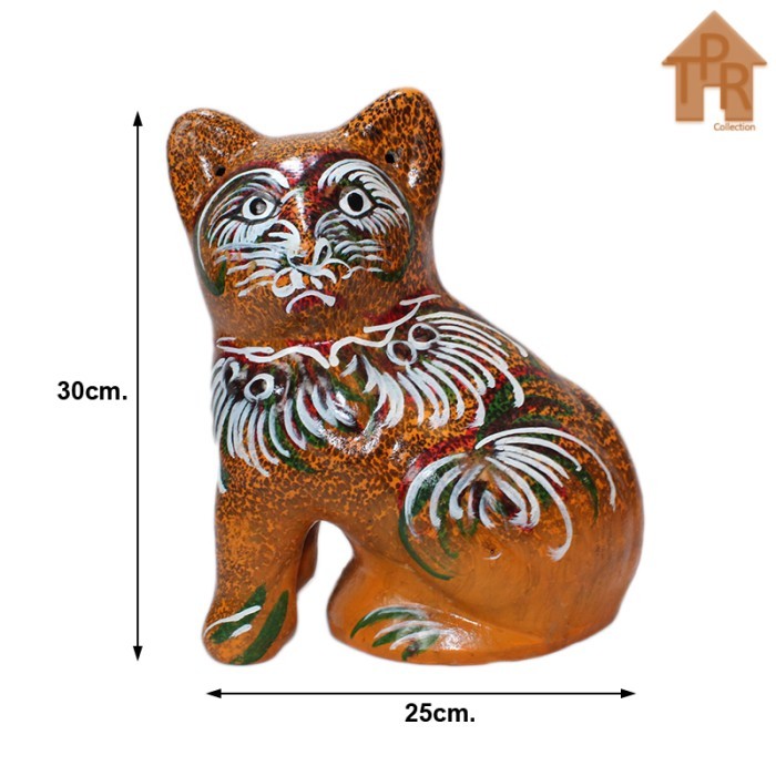 Jual Gerabah - Celengan Tanah Liat Tradisional Model Kucing T30 ...