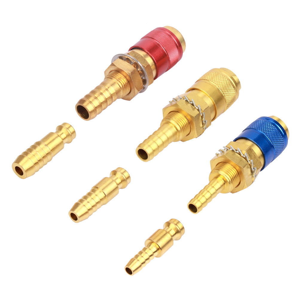 Jual Water Cooled Gas Adapter Quick Connector Fitting For TIG Welding ...