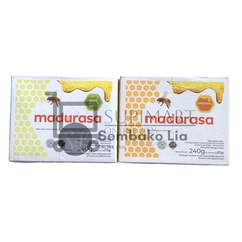 Jual Madurasa Sachet Kotak Isi 12pc @25ml / Madurasa Box 12s | Shopee ...