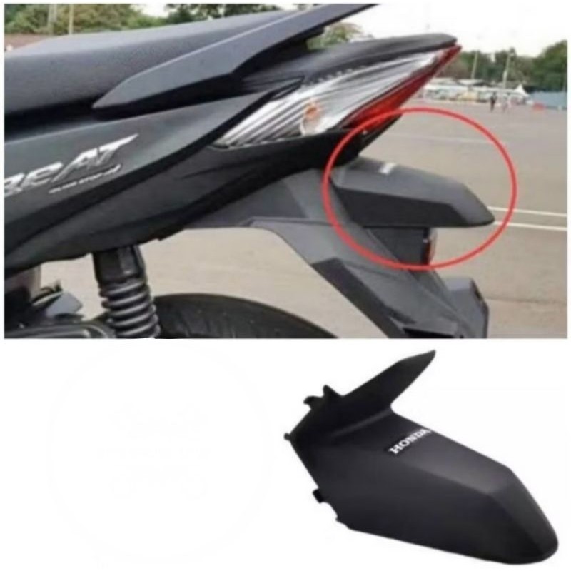 Jual COVER TUTUP LAMPU STOP BEAT NEW DELUXE 2020-2024 SPAKBOR BELAKANG ...