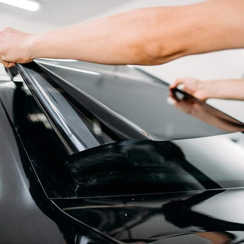 Jual 50-70% VLT Car Window Glass Solar Film Sun Blocking and Heat ...