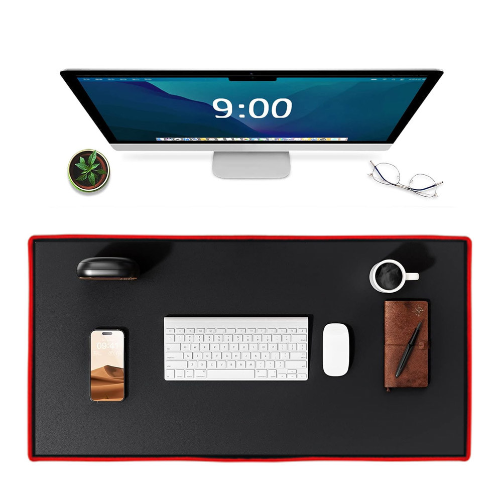 Jual Large Mousepad 60X30cm Rubber Locking Edge Keyboard Mouse Pad for ...
