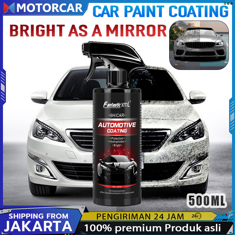 Jual 500ML Nano Coating - Pengkilap Pelapis Pelindung Perawatan Cat Body Motor dan Mobil Real ...