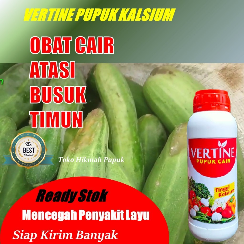 Jual (REKOMENDED) VERTINE KALSIUM FUNGISIDA HAYATI Obat Busuk Sayuran ...