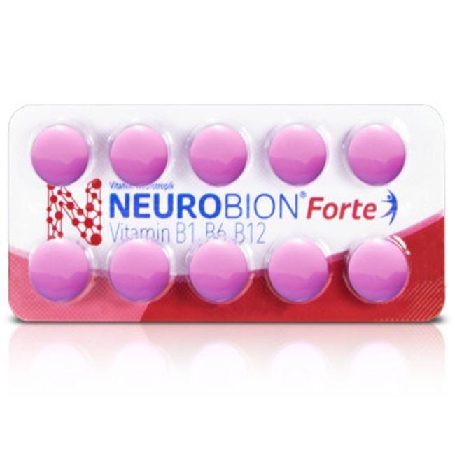 Jual Neurobion Forte Strip Isi 10 Tablet Vitamin Neurotropik B Kompleks ...
